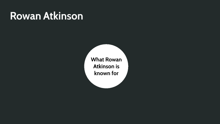 Rowan Atkinson by Andrew Burry on Prezi