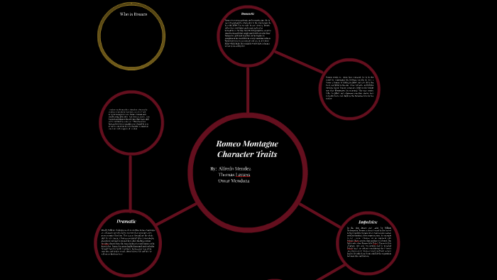 Romeo Montague Character Traits by Thomas Layana on Prezi