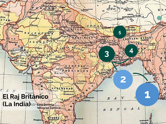 El Raj Británico / La india by Sara Danila Villagrán Zamora on Prezi
