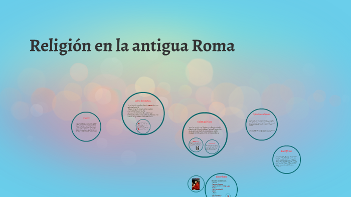 Religión en la antigua Roma by Carmen Lopez