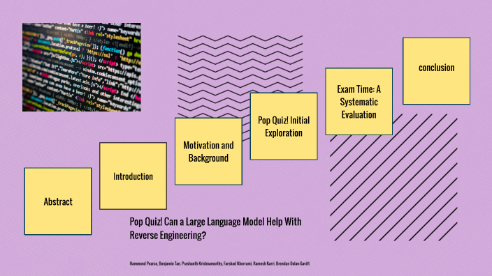 LLM presentation by atoosa chegini on Prezi