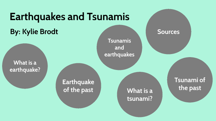 Earthquakes and Tsunamis by kylie brodt on Prezi