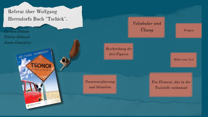 Referat über Wolfgang Herrndorfs Buch "tschick". by joana Gonçalves on ...