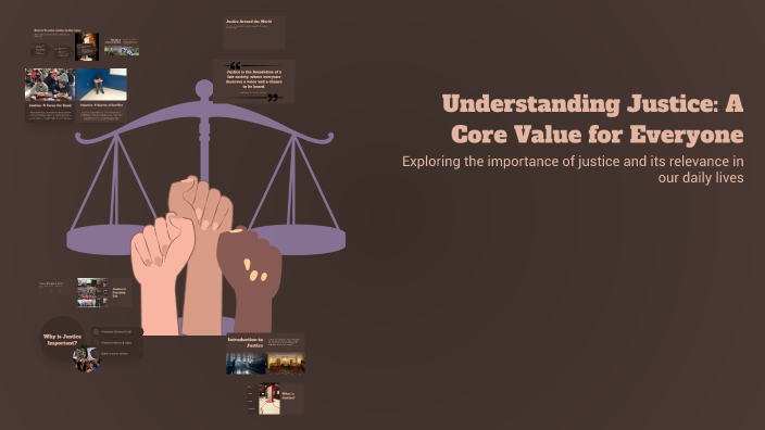Understanding Justice: A Core Value for Everyone by Joseph Ciatti on Prezi
