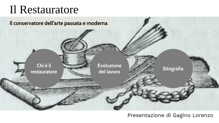 Il Restauratore by Lorenzo Gagino on Prezi
