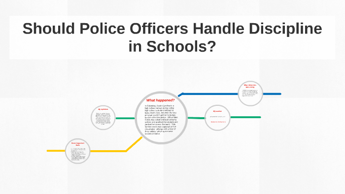 Should Police Officers Handle Discipline in Schools? by Nicholas ...