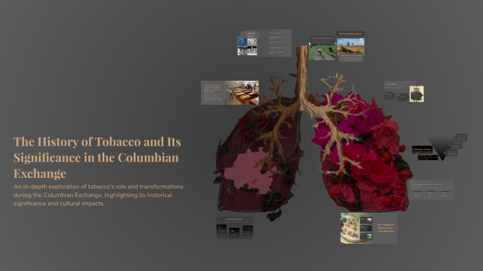 The History of Tobacco and Its Significance in the Columbian Exchange ...