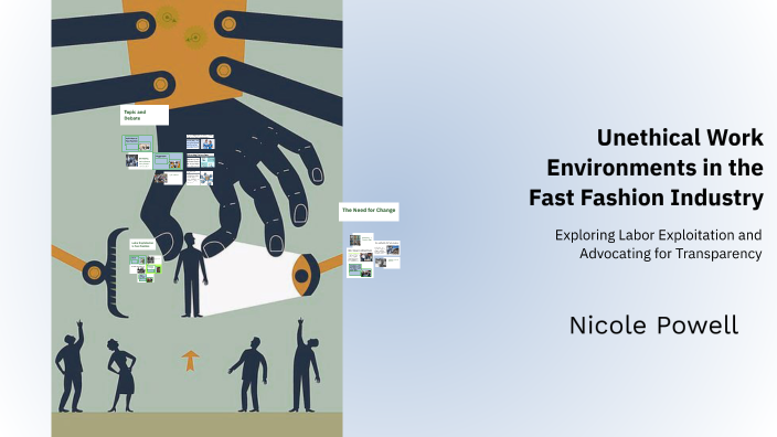 Unethical Work Environments in the Fast Fashion Industry by Nicole ...