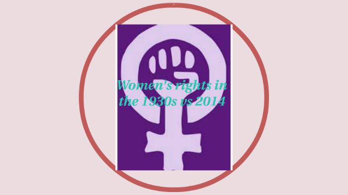 Women's rights in the 1930s vs 2014 by Viviana Garcia on Prezi