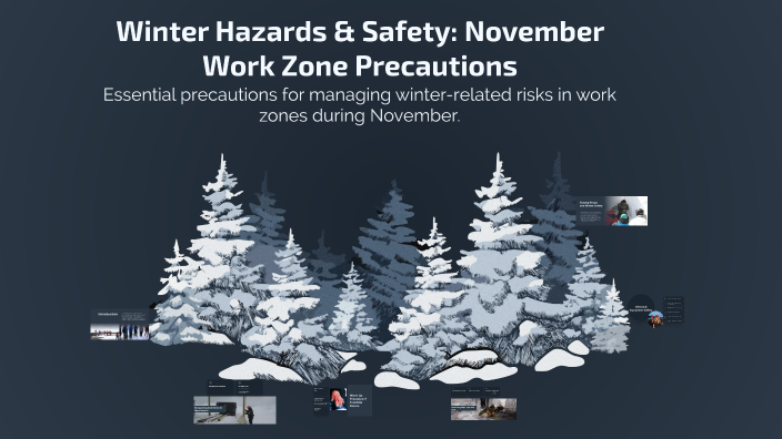 Winter Hazards & Safety: November Work Zone Precautions by Bobby Gibson ...