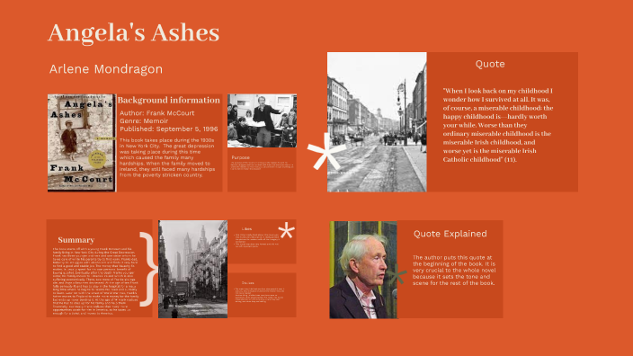 Angela's Ashes by Arlene Mondragon on Prezi