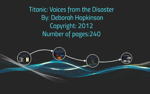 Titanic Voices from the Disaster by Elizabeth Smith on Prezi