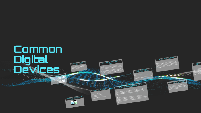 Common Digital Devices by Barry Argent