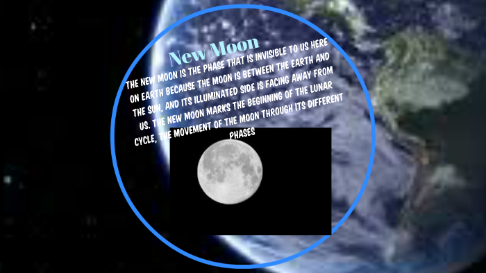 The new moon is the phase that is invisible to us here on Ea by ramijah ...