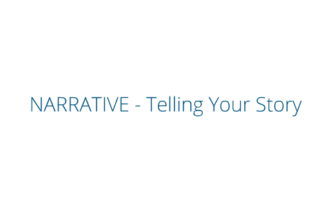 WWMIAD CLASS 9: NARRATIVE - TELLING TALES - Part 1 by Judith Bro ...