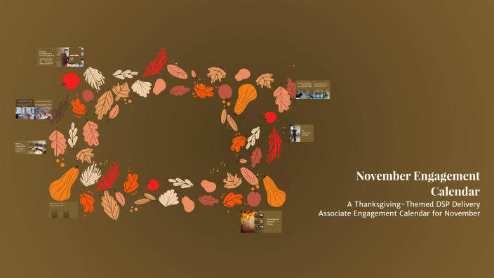 November Engagement Calendar by Chuck Griffy on Prezi