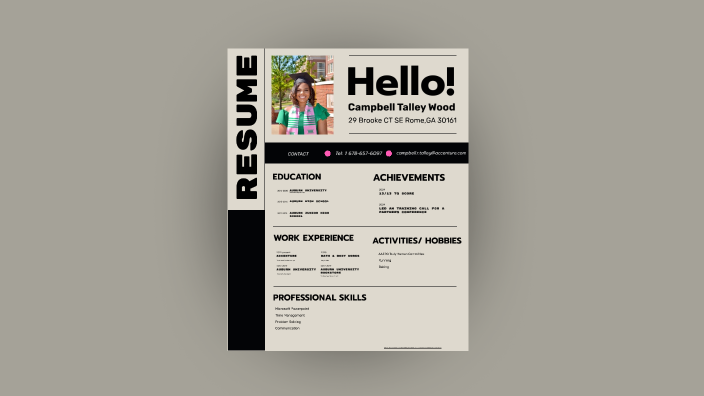 Resume Building by campbell talley on Prezi