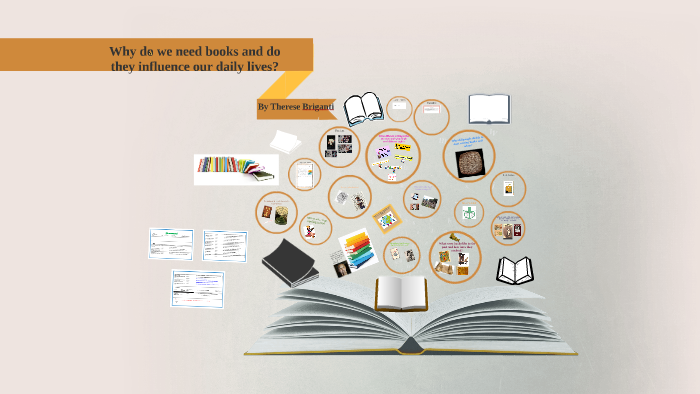 Why do we need books and do they influence our daily lives? by Therese ...