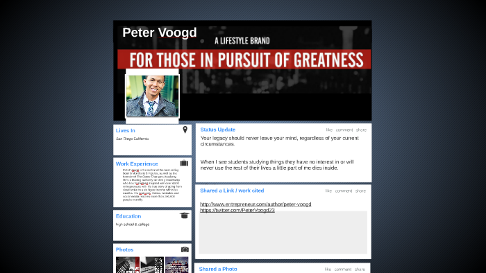 Peter Voogd is the author of the best selling book 6 Months by brenda ...