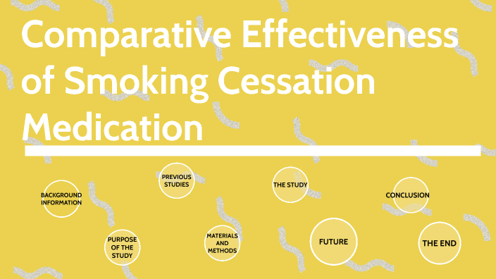 Comparative Effectiveness of Smoking Cessation Medication by Enrico ...