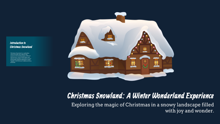 Christmas Snowland: A Winter Wonderland Experience by lucas van putten ...