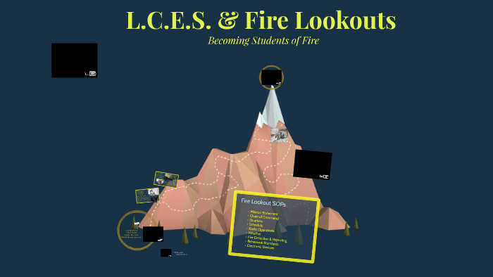 LCES & Fire Lookouts by jared schuster on Prezi