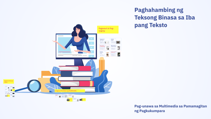 Paghahambing ng Teksong Binasa sa Iba pang Teksto by Vanesa Rose Bentoy ...