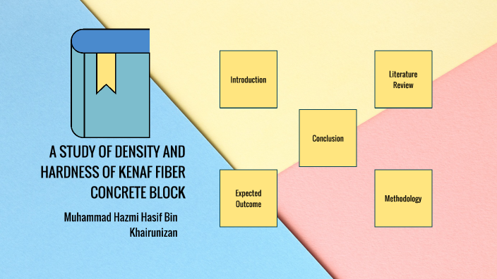 A STUDY OF DENSITY AND HARDNESS OF KENAF FIBER CONCRETE BLOCK by hazmi ...