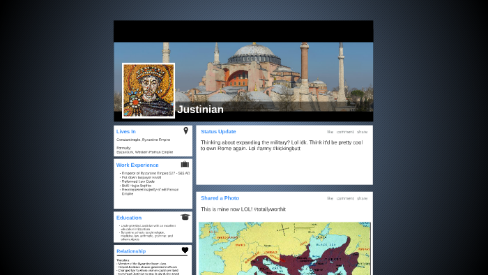 Justinian by Tyler Shrum on Prezi