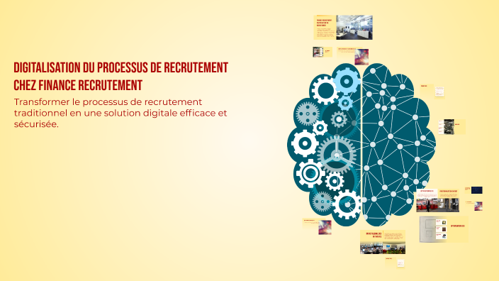Digitalisation du Processus de Recrutement chez Finance Recrutement by ...