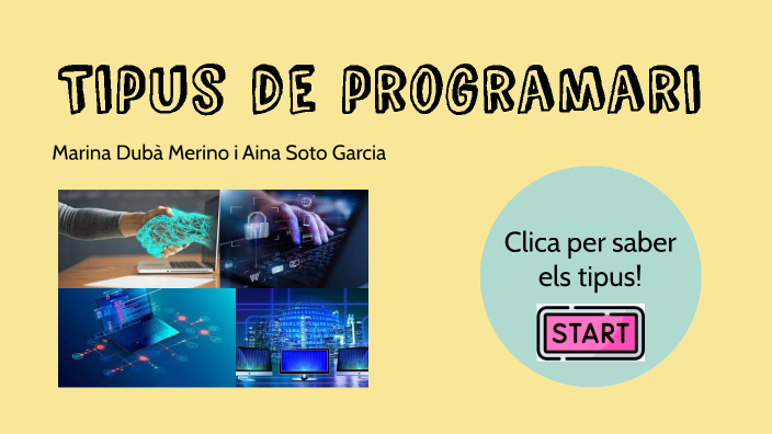 Tipus de Programari by Marina Dubà Merino on Prezi