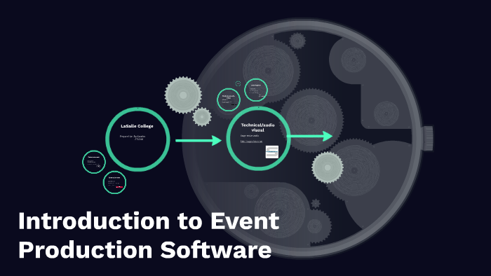 Introduction to Event Production Software by Joy London on Prezi