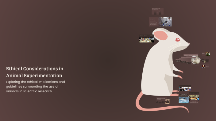 Ethical Considerations in Animal Experimentation by Moustafa on Prezi