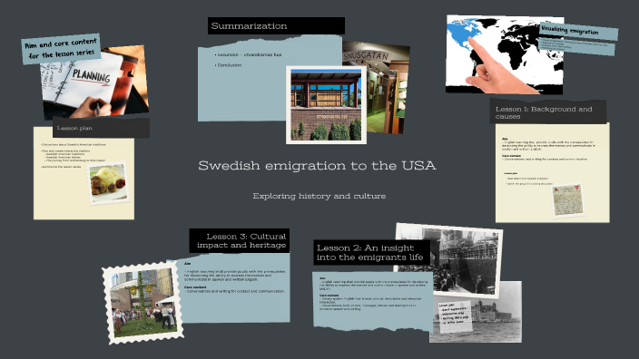 Swedish Emigration to the USA by Jimmy Johansson on Prezi