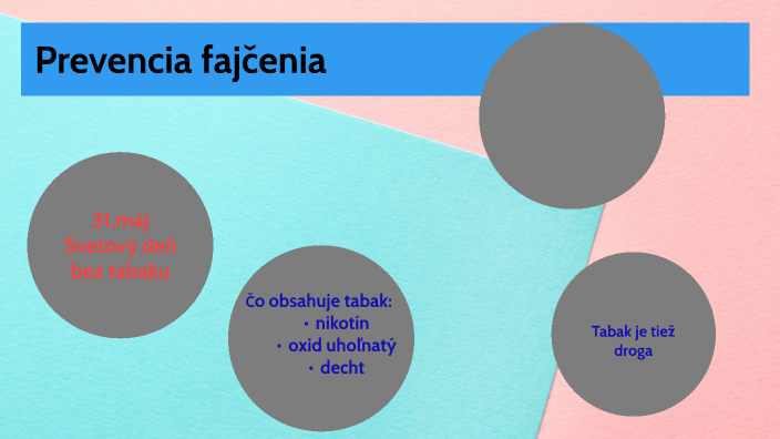 Prevencia fajčenia by Silvia Buzinkaiová on Prezi