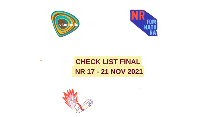 CHECK LIST FINAL NR 17-21 NOV 2021 by Via Mundo Intercâmbio e Turismo ...