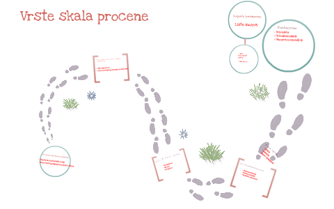 Vrste skala procene by Zorana Lazarevic on Prezi