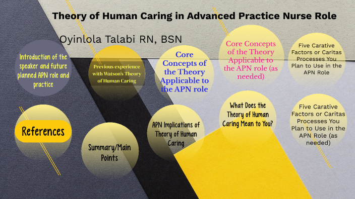 Theory of Human Caring in Advanced Practice Nurse Role by Kayode ...