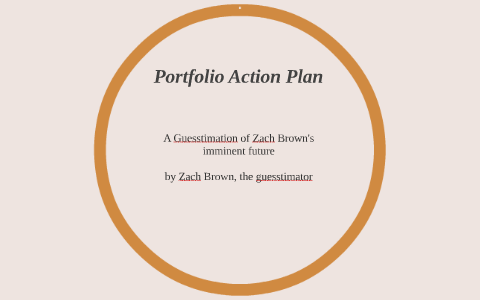 Portfolio Action Plan by Zach Brown on Prezi