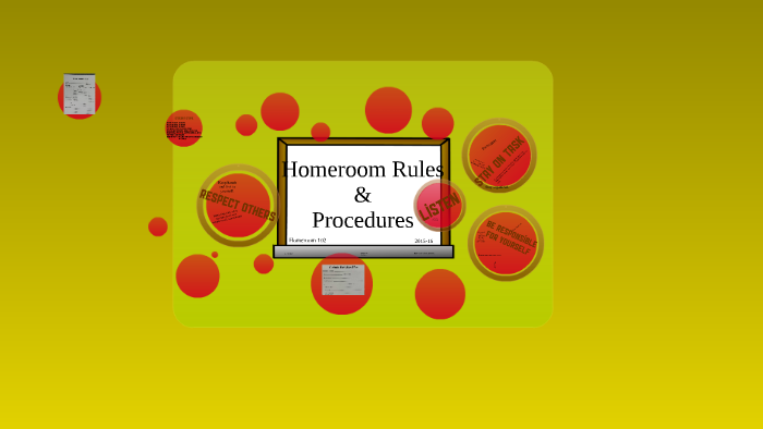 Homeroom Rules by henry springer on Prezi