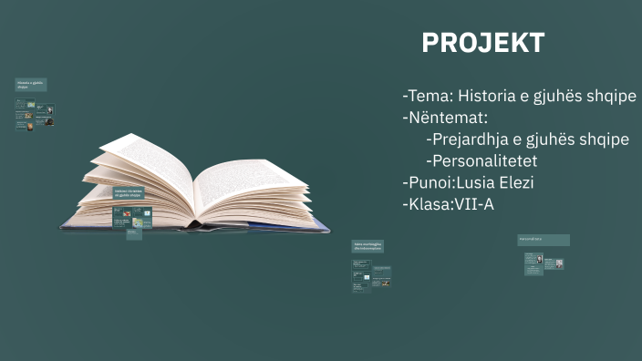 Historia e gjuhës shqipe by Lusia Elezi on Prezi