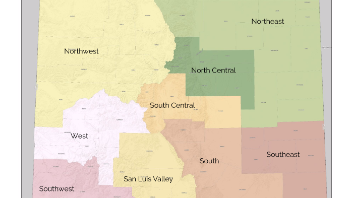 Colorado's Nine All-Hazard Regions by DHSEM Training on Prezi