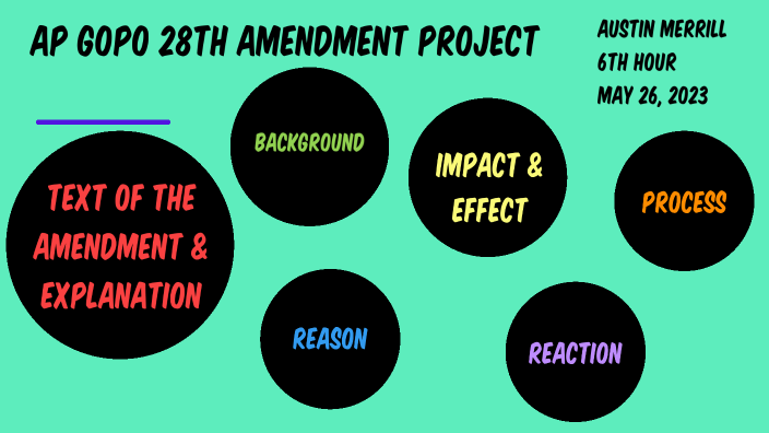 AP GoPo 28th Amendment Project by Austin Merrill on Prezi