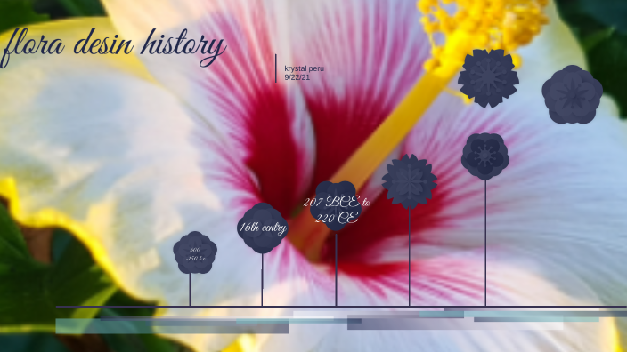 flora design history timeline by Krystal Peru on Prezi