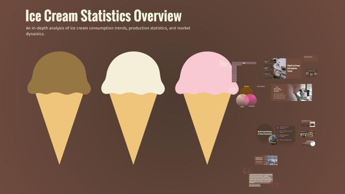 Ice Cream Statistics Overview by RECKO NIAH on Prezi