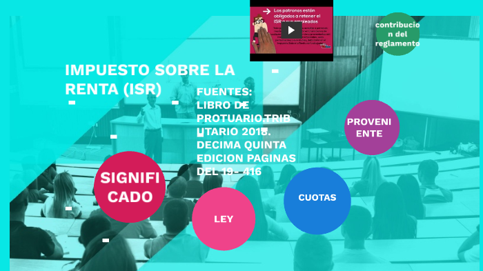 IMPUESTO SOBRE LA RENTA (ISR) by Lissett Rojas on Prezi