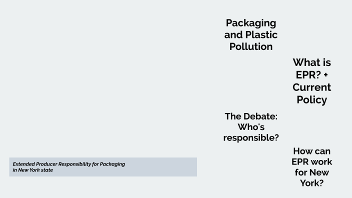 EPR Packaging by E S on Prezi