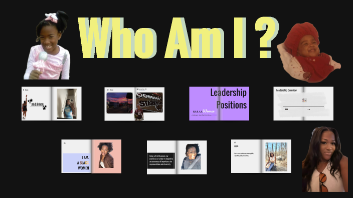 Who Am I project by megan Williams on Prezi
