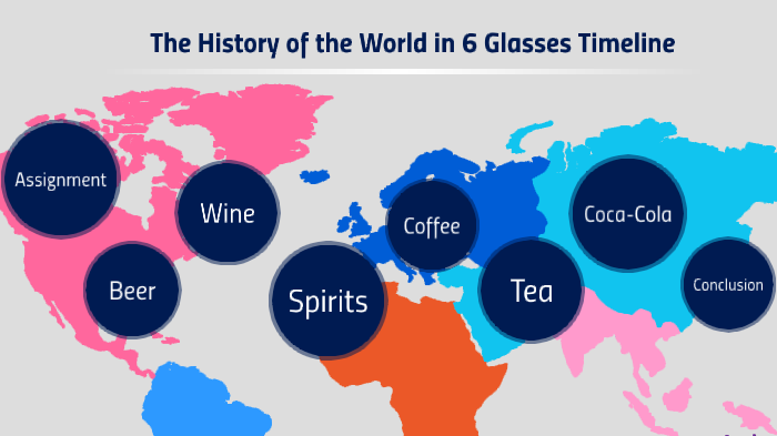 The History of the World in 6 Glasses Timeline by Jaelyn Oramas on Prezi