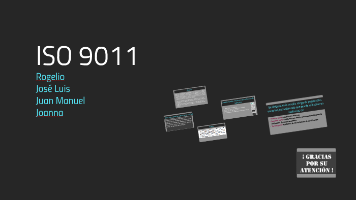 ISO 9011 by Joiz Pesch on Prezi